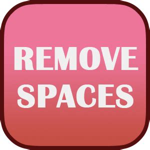 Remove Spaces From Text Online Tool