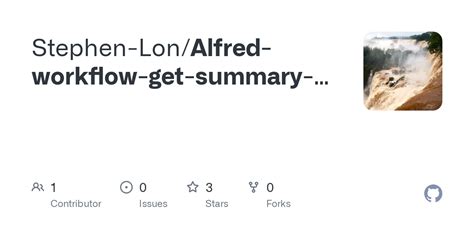Github Stephen Lonalfred Workflow Get Summary System Info