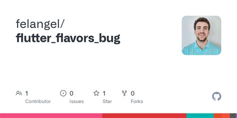 github felangel flutter flavors bug