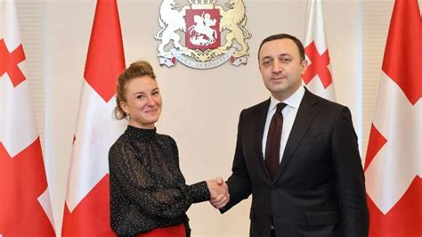 ირაკლი ღარიბაშვილი შვეიცარიის კონფედერაციის ეროვნული საბჭოს პრეზიდენტს შეხვდა მედიაცენტრი