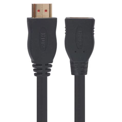Black Copper Hdmi Male Female Cable 1 8M 10 2 Gbps At 450 Piece In Surat