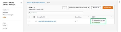 Bring Your IPv6 Address Space To Amazon VPC IP Address Manager IPAM Networking Content