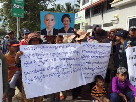 ពលរដ្ឋប្រមាណ៧០នាក់ ចោទក្រុមហ៊ុនឯកជនរំលោភនាំគ្នាយកញាត្តិទៅ ក្រសួងដែនដី សម្លេងសហគមន៍ខ្មែរ