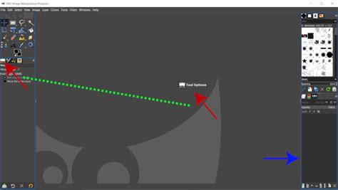 How To Make Your Toolbox A Single Column In GIMP Davies Media Design