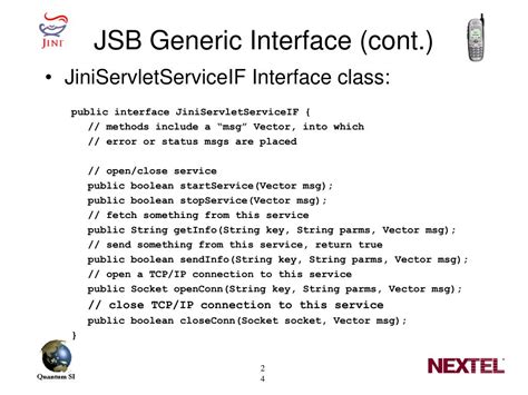 Ppt Implementing A Bridge From Java Servlet Api Based Components To