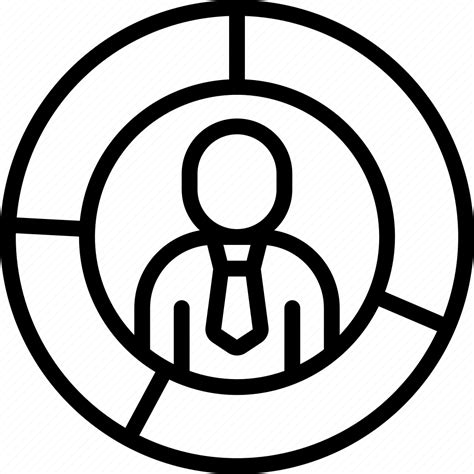 pie chart data people stickman information icon download on iconfinder