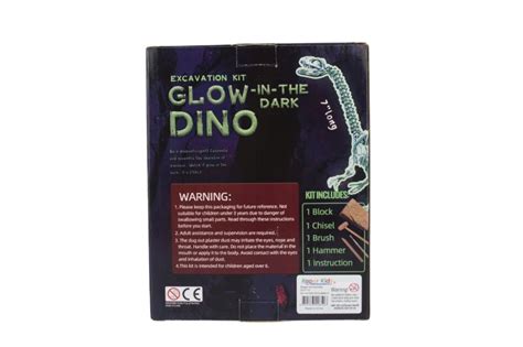 Glow In The Dark Diplodocus Digging Kit My Wooden Toys