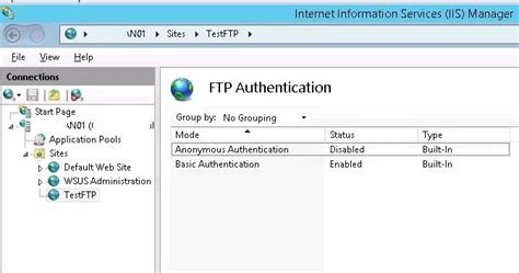 Configuring An FTP Server With User Isolation On Windows Server R Windows OS Hub