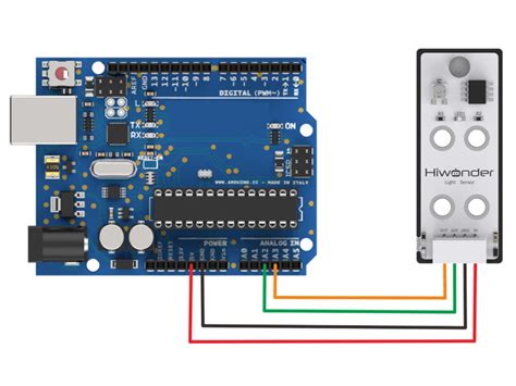 light sensor：hiwonder robot sensor compatible with arduino