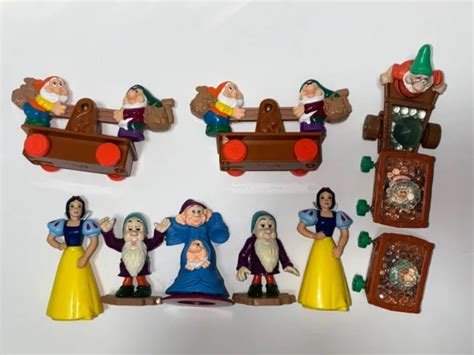Disney Seven Dwarfs Mine Train Teeter Totter ~wheelbarrow Rail Car~happy Diamond £949 Picclick Uk