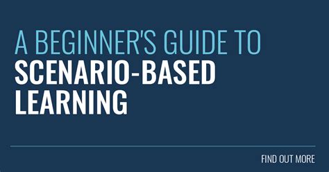 A Beginner S Guide To Scenario Based Learning Knowledge And Brain