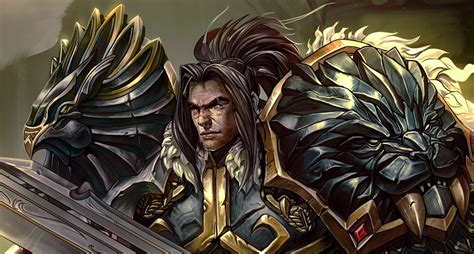 King Varian Wrynn Warcraft Fan Art On Behance