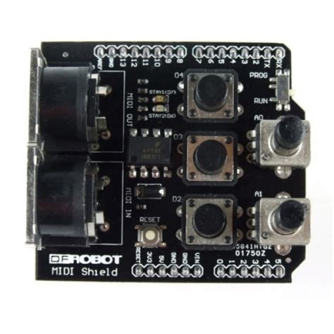 MIDI Shield для Arduino звук