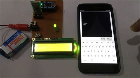 Wireless Notice Board Using Bluetooth And Arduino Youtube