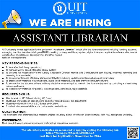 Uit University On Linkedin Uit University Invites Applications For The
