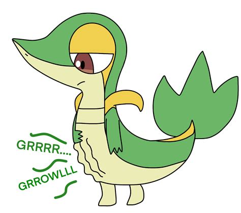 Snivy Stomach Growling By Tumguy2000 On Deviantart