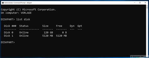 How To Configure A New Hard Disk With Diskpart