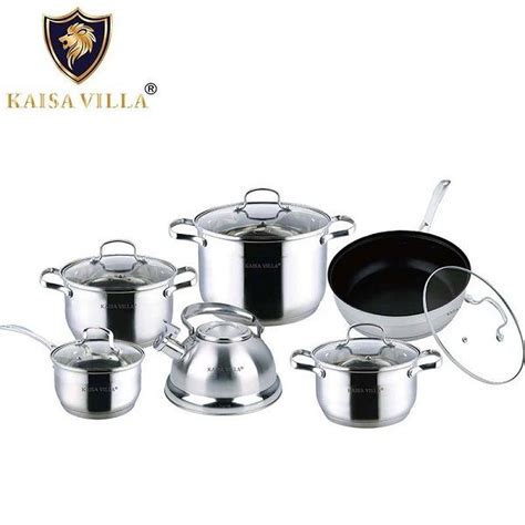 Kaisa Villa Stainless Steel Pots And Pans Sets Price In Bangladesh