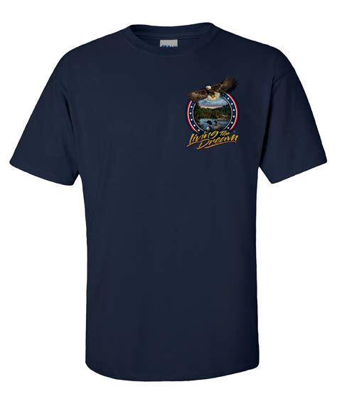 Living The Dream Two Sided Short Sleeve T Shirt Follow The Action Product Lines
