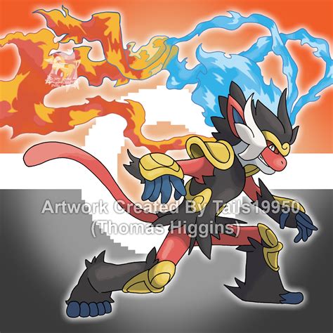 392 Mega Infernape By Tails19950 On Deviantart