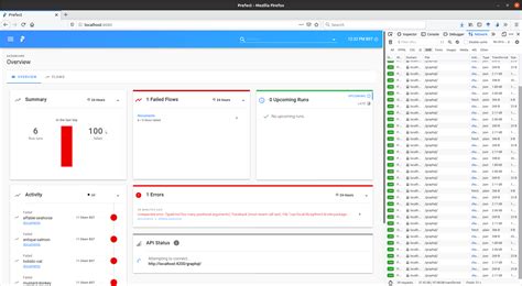 Firefox Displays Attempting To Connect In The Api Status Box