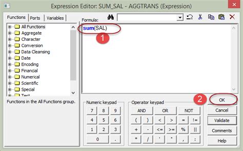 aggregator transformation in informatica with example