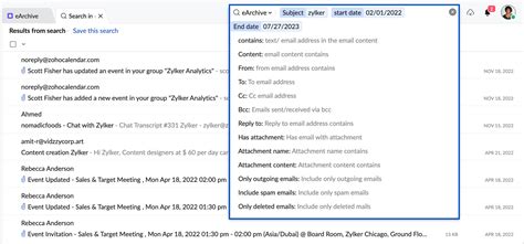 Recover Emails Using EArchive Zoho Mail