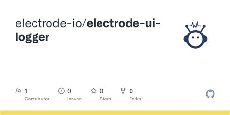Github Electrode Ioelectrode Ui Logger