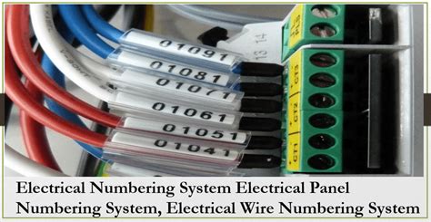 Electrical Numbering System Standardised Paktechpoint