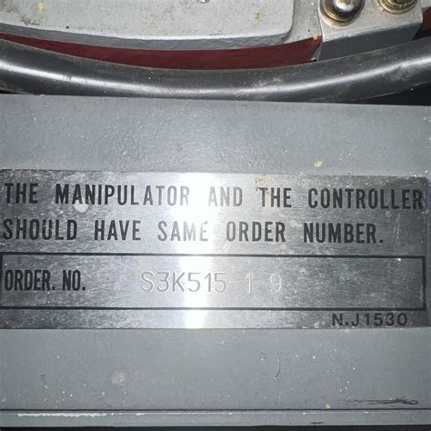 Motoman Up20 Yaskawa With Yasnac Xrc 2001 Controller 6 Axis Robot Ebay