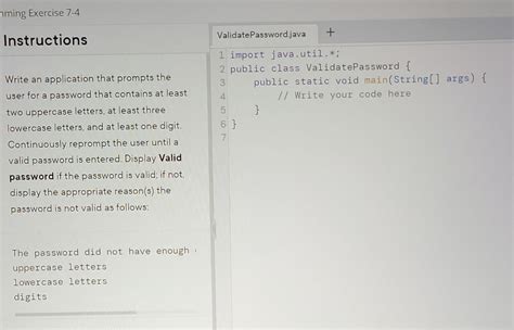 Solved The Password Did Not Have Enough Uppercase Letters
