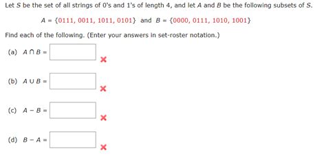 Solved Let S Be The Set Of All Strings Of S And S Of Chegg