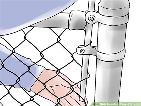 How To Install Chain Link Fence With Pictures WikiHow