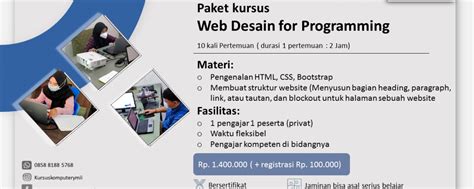 Mengenal Tag Element Dan Atribut Pada Pemrograman HTML Mitra Informatika Indonesia