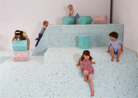 Assembles Brutalist Playground Is A Climbable Landscape