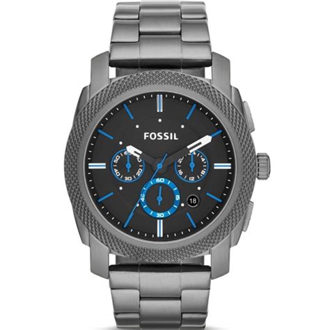 Reloj Cron Grafo Para Hombre Fossil Machine Fs