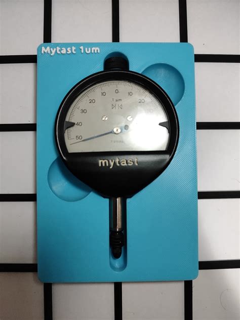 Gridfinity Holder For Mytast Dial Indicator Remixed By Filipe Laíns Makerworld Download Free 3d