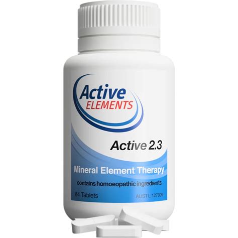 Active Elements Active 23 84 Tablets Buy In Sydney Kennedys
