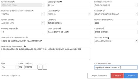 ¿cómo Hacer Tu Cambio De Domicilio Persona Física Tlc Asociados