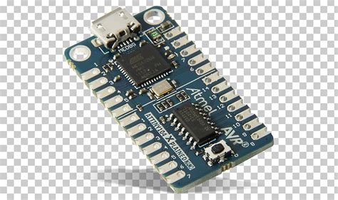 Microcontroller Hardware Programmer Atmel Avr Microchip Technology Png