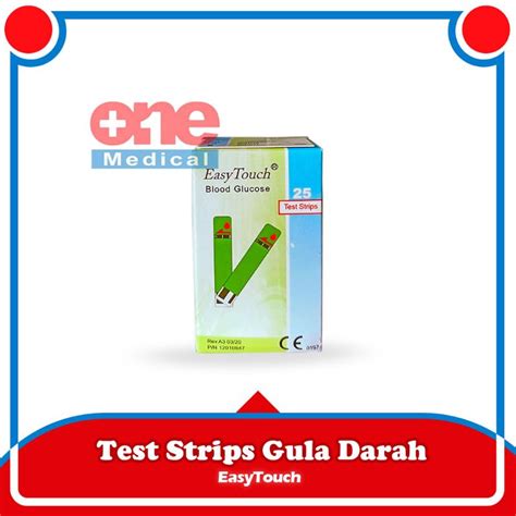 Jual Easy Touch Glucose Test Strip Cek Gula Darah Shopee Indonesia