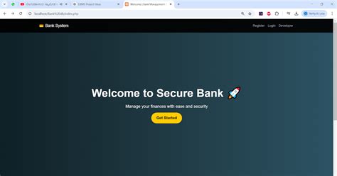 Simple Bank Management System Using Php