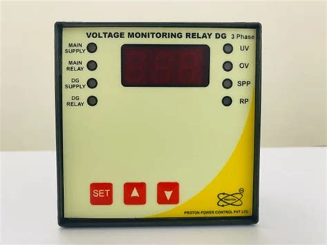 Sense Under Over Volatge Realy Three Phase Voltage Monitoring Relay
