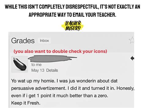 How To Write An Email To A Teacher Dos And Donts Teacher Misery