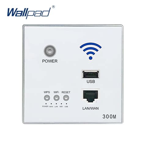 300m Wall Embedded Wireless Wifi Ap Router Usb Socket Outlet Wall Charger Wifi Smart Socket