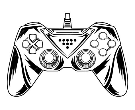 Premium Vector Game Controller Vector Illustration Video Game Sports