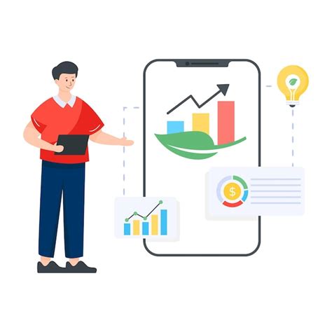 Premium Vector Environmental Data Analysis Illustration In Flat Design