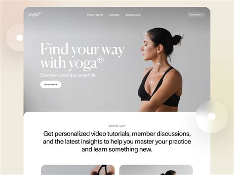 Yoga® Landing Page Healthtech By Sam Alfaro 🇸🇪 Founder Of Won Agency On Dribbble