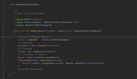 资源控制器路由中间件中如何获取路由参数id的名称 laravel laravel china 社区