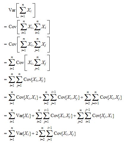 Covariance Definition Based On The Expected Value